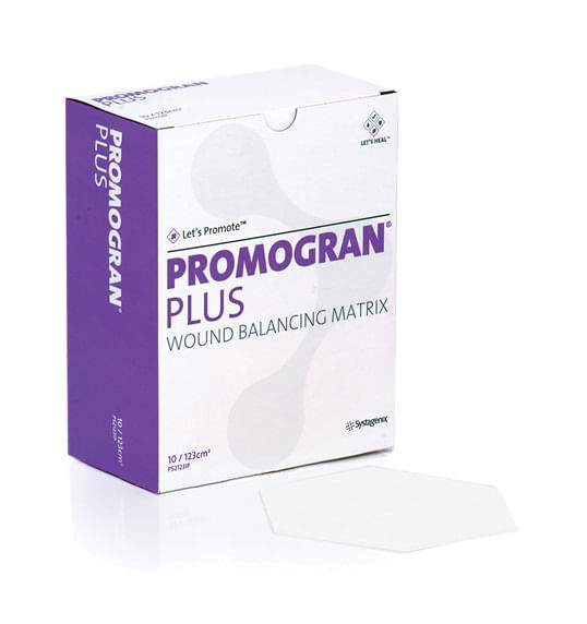 PROMOGRAN PLUS Matriz de Colagénio CRO e Prata - Medical Shop